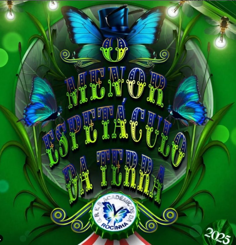 Acadêmicos da Rocinha anuncia enredo para o Carnaval 2025 - Carnavalesco